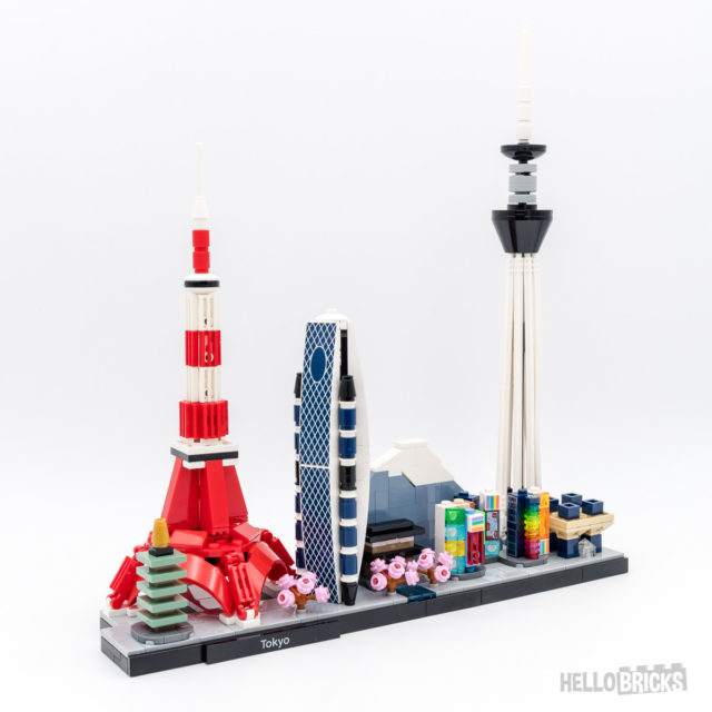 REVIEW LEGO Architecture 21051 Tokyo Skyline - HelloBricks
