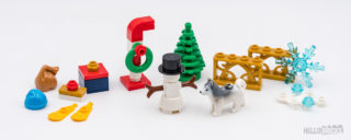 REVIEW LEGO XTRA 40368 Christmas Accessories - HelloBricks