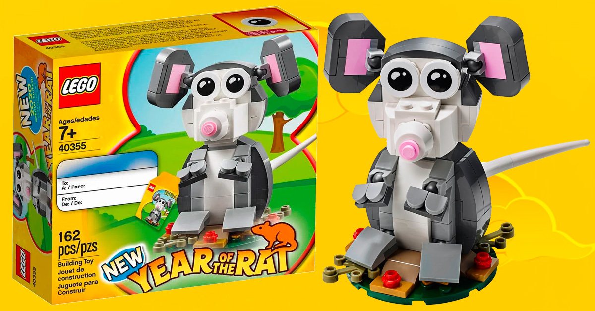 Chez LEGO : 40355 Year of the Rat offert dès 80€ d'achat - HelloBricks