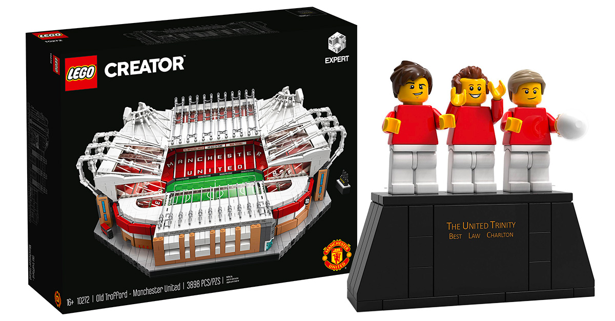 Chez LEGO : le set Creator Expert 10272 Old Trafford Manchester United ...