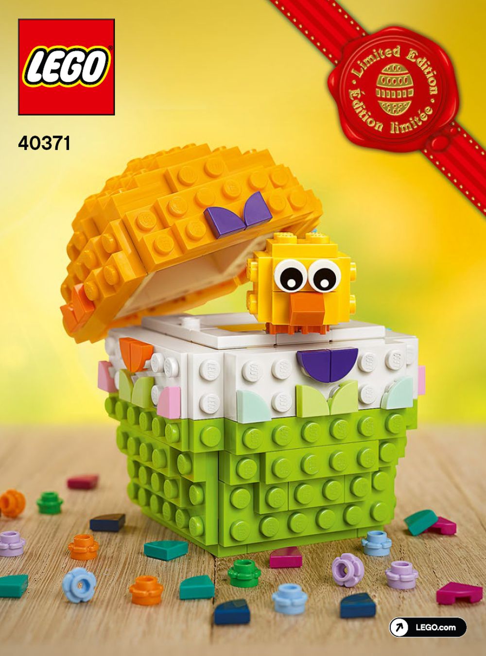 Bientôt offert chez LEGO : l'œuf de Pâques LEGO 40371 Easter Egg ...