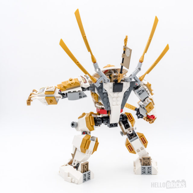 REVIEW LEGO Ninjago 71702 Golden Mech - HelloBricks