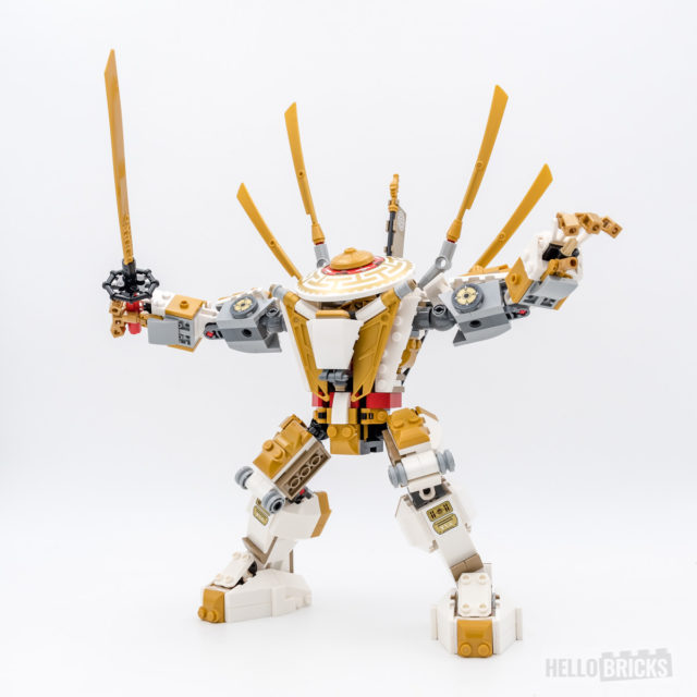 REVIEW LEGO Ninjago 71702 Golden Mech - HelloBricks