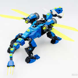 REVIEW LEGO Ninjago 71711 Jay's Cyber Dragon - HelloBricks