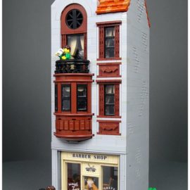 Modular Barbershop - HelloBricks