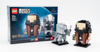 REVIEW LEGO Harry Potter BrickHeadz 40412 Hagrid & Buckbeak : le ...