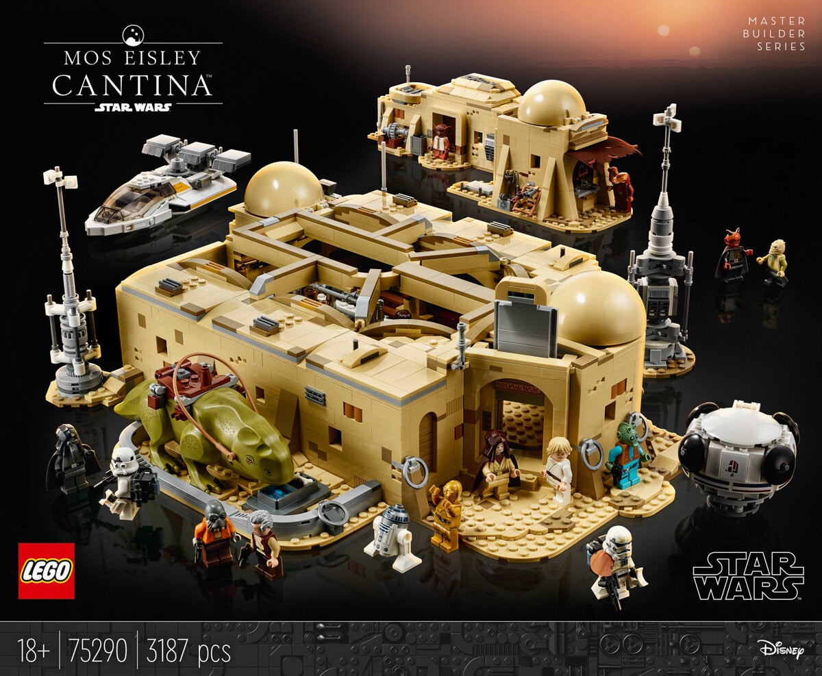 Chez LEGO : le set Star Wars 75290 Mos Eisley Cantina est disponible ...