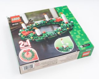 REVIEW LEGO 40426 Christmas Wreath 2-in-1 - HelloBricks