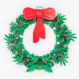 REVIEW LEGO 40426 Christmas Wreath 2-in-1 - HelloBricks