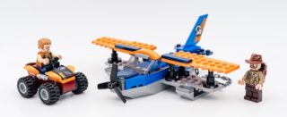 REVIEW LEGO Jurassic World 75942 Velociraptor: Biplane Rescue Mission ...