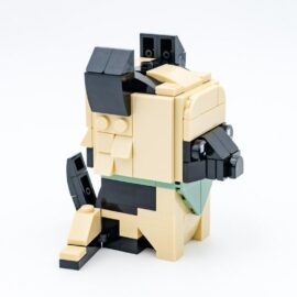 REVIEW LEGO BrickHeadz 40440 German Shepherd - HelloBricks