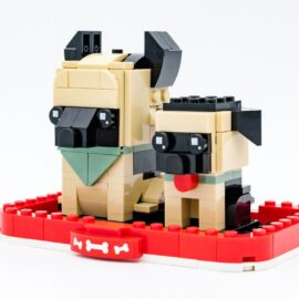 REVIEW LEGO BrickHeadz 40440 German Shepherd - HelloBricks