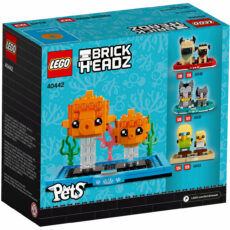 Nouveautés LEGO BrickHeadz Pets 40442 Goldfish & 40443 Budgie - HelloBricks