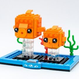REVIEW LEGO BrickHeadz 40442 Goldfish & Fry - HelloBricks