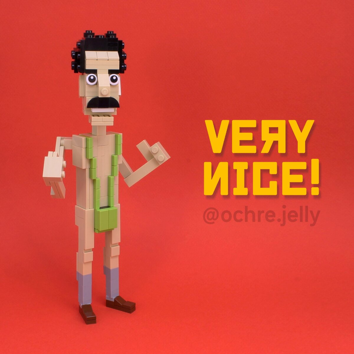 Borat Very Nice HelloBricks Borat Very Nice HelloBricks