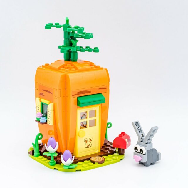 REVIEW LEGO 40449 Easter Bunny's Carrot House - HelloBricks