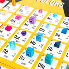 REVIEW Periodic Table of the LEGO Colors v2 (WLWYB) - HelloBricks