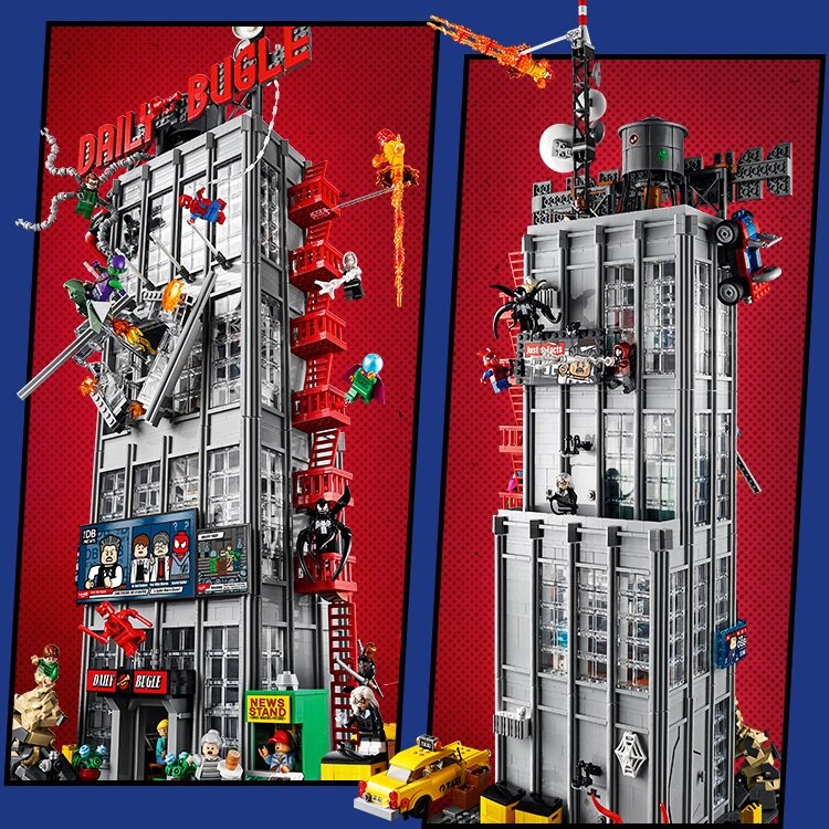 Sur le Shop LEGO : le set Marvel 76178 Daily Bugle est disponible en ...