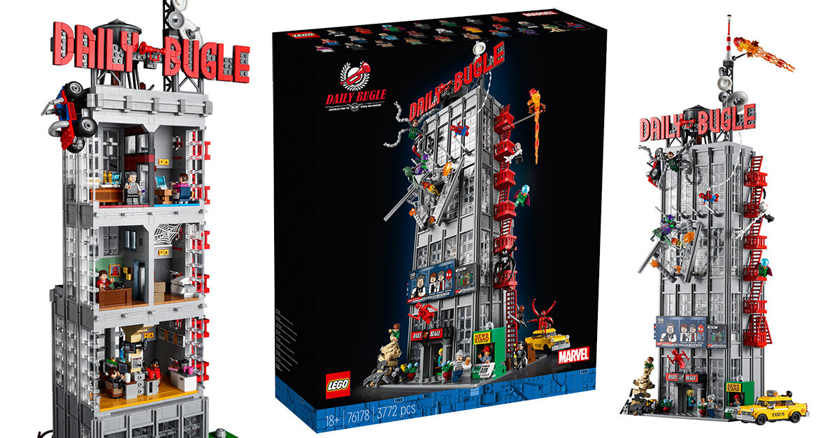 Sur le Shop LEGO : le set Marvel 76178 Daily Bugle est disponible en ...