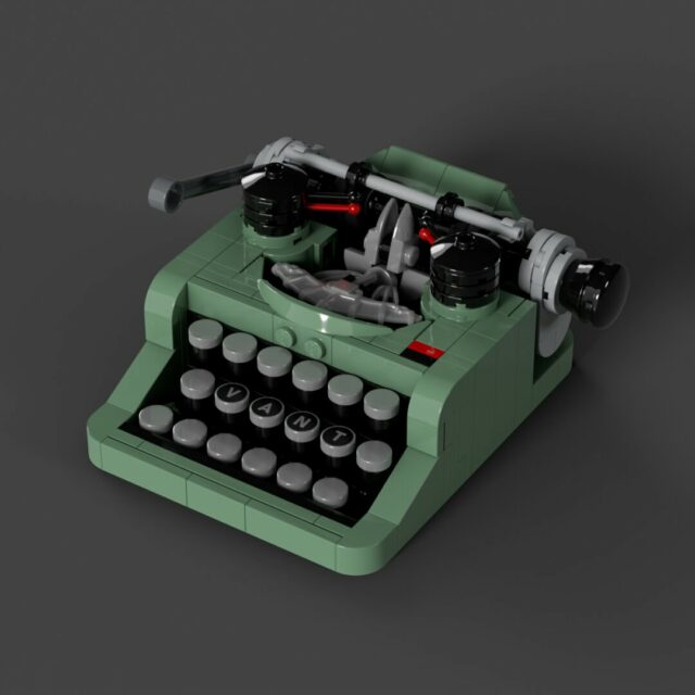 Mini LEGO Ideas 21327 Typewriter - HelloBricks