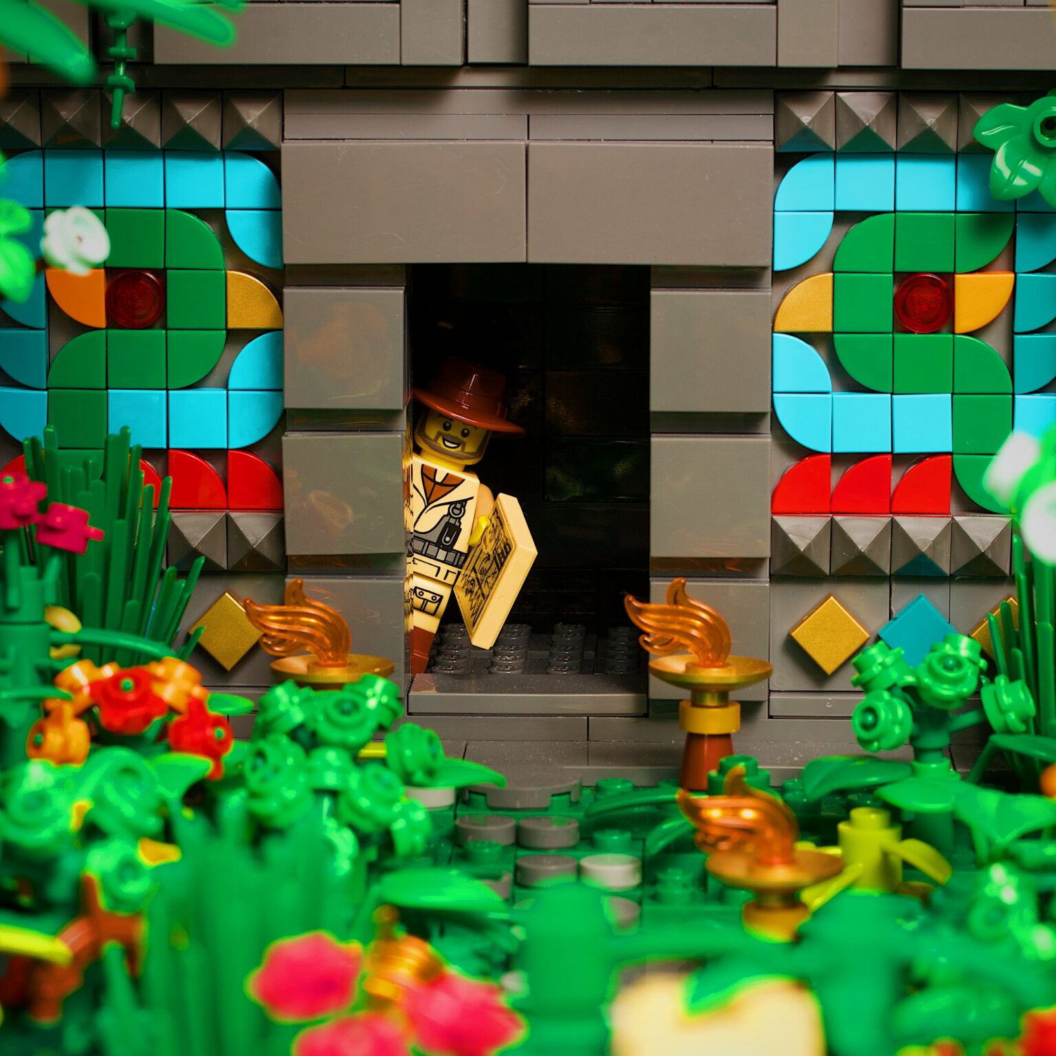 Aztec temple : Rise of Huitzilopochtli - HelloBricks