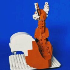 Un renard et un petit manchot - HelloBricks