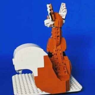 Un renard et un petit manchot - HelloBricks