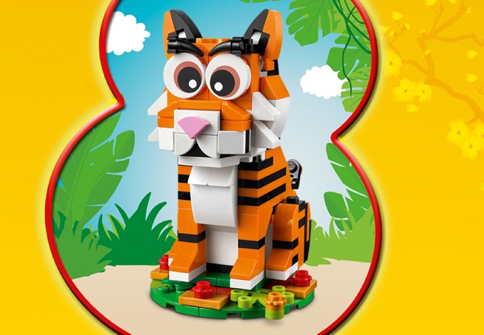 Les prochains cadeaux offerts chez LEGO : 40491 Year of the Tiger et ...