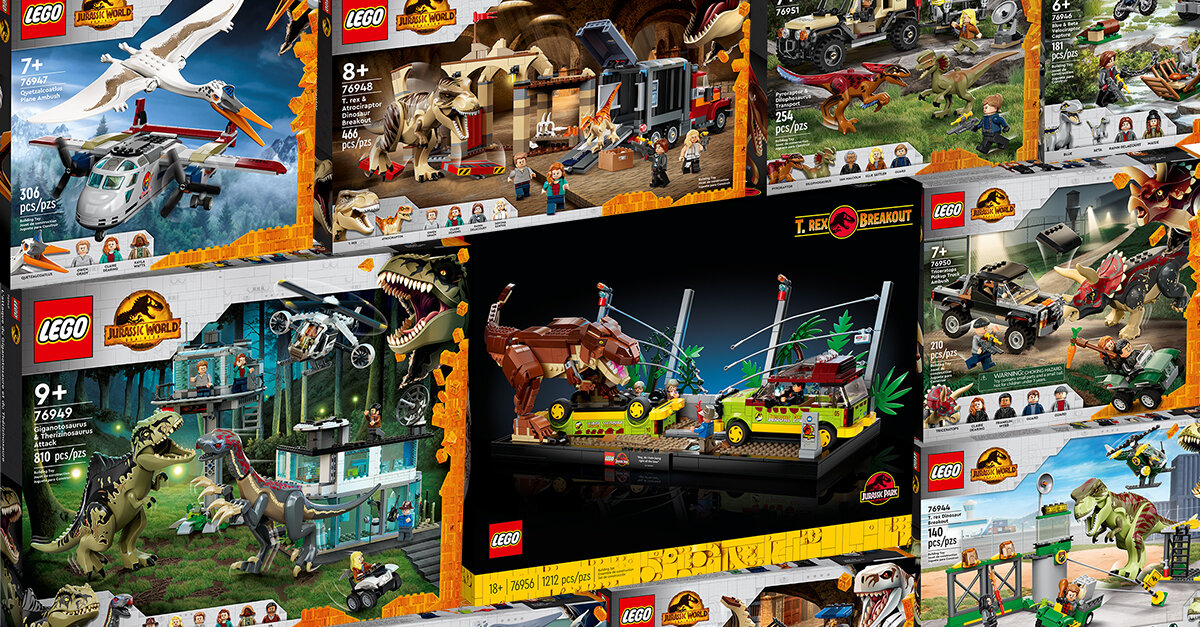 Les nouveautés LEGO Jurassic World 2022 sont disponibles ! - HelloBricks