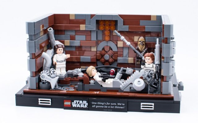 Review LEGO Star Wars 75339 Death Star Trash Compactor - HelloBricks