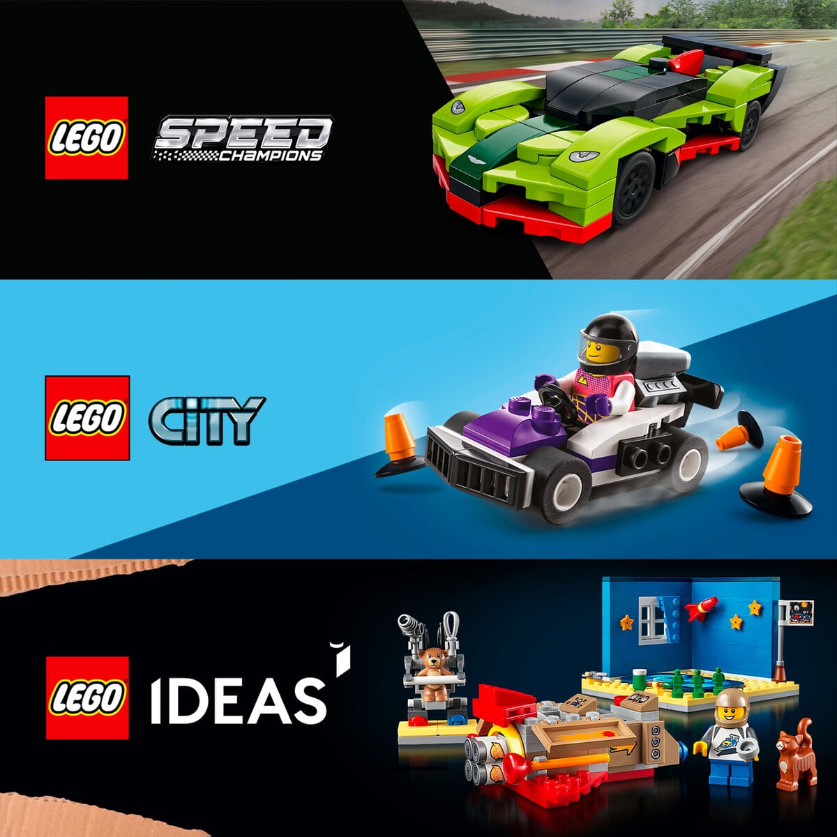 Trois cadeaux à cumuler chez LEGO avec des polybags City et Speed ...