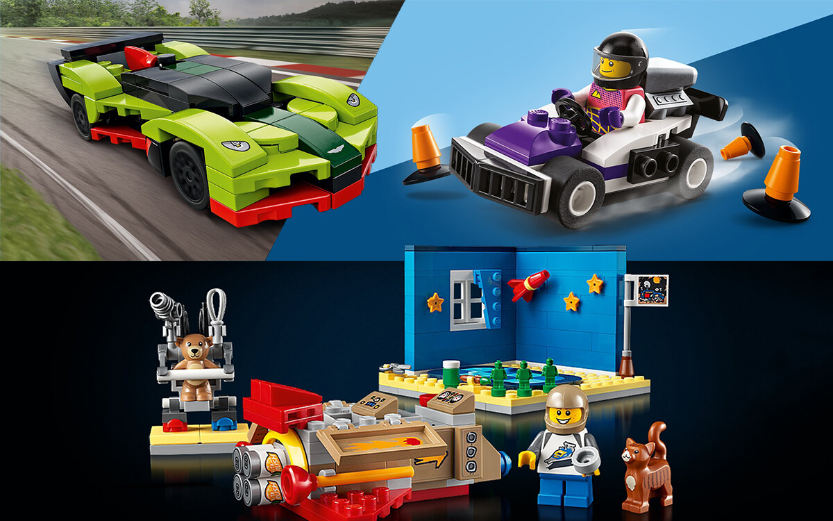 Trois cadeaux à cumuler chez LEGO avec des polybags City et Speed ...