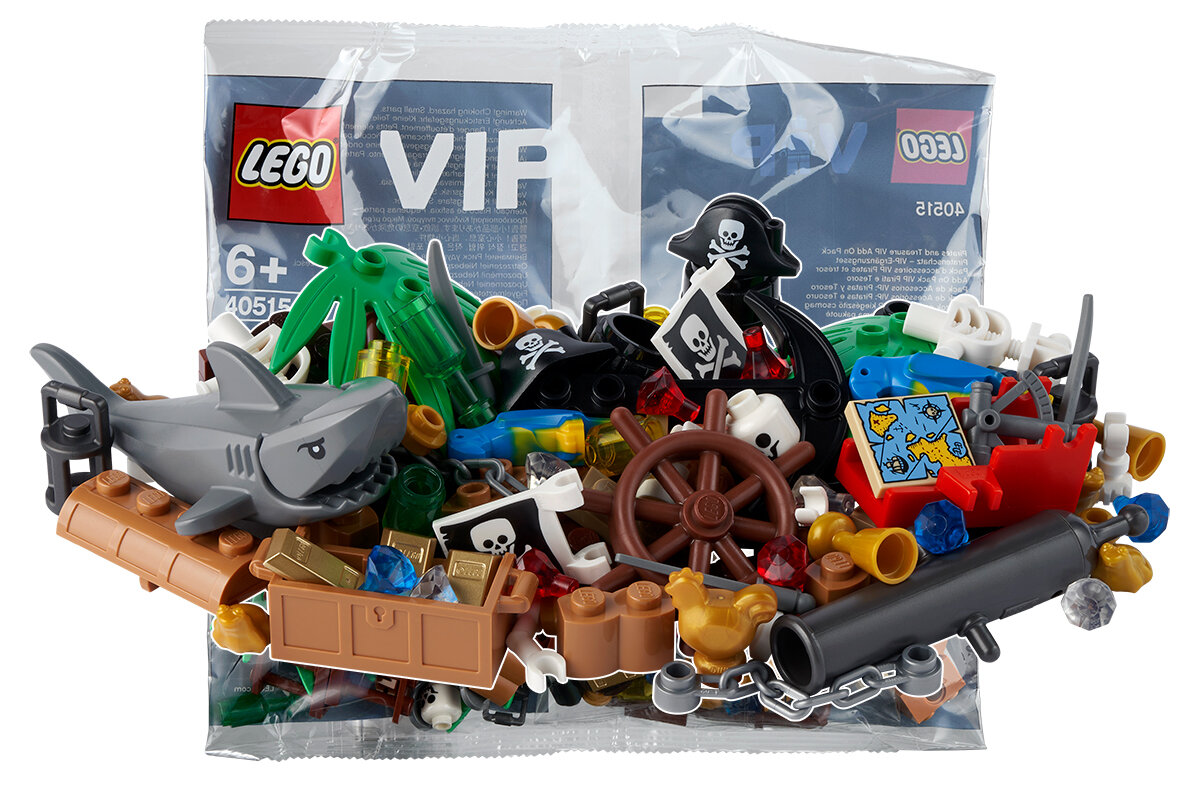 Chez LEGO : le polybag 40515 Pirates and Treasure VIP Add On Pack ...