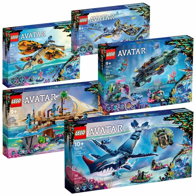 Nouveautés LEGO Avatar 2023 : les sets Avatar 2 The Way of Water sont ...
