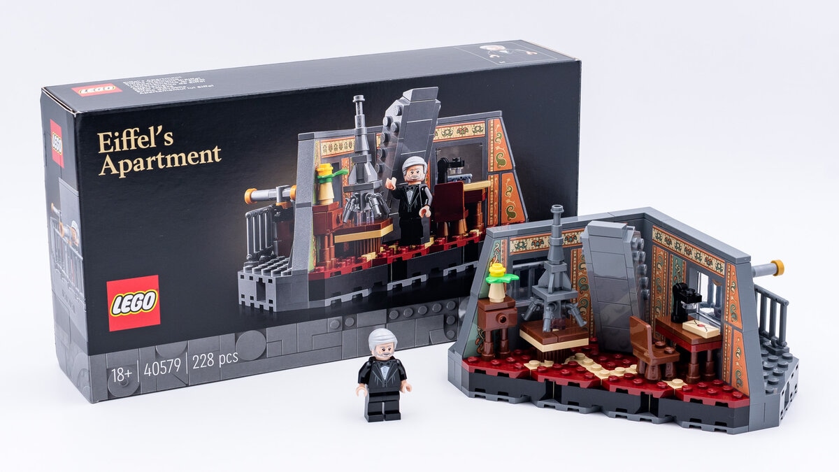 Review LEGO 40579 Eiffel's Apartment, le cadeau offert avec la Tour ...