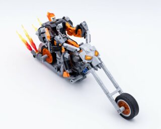 Review LEGO Marvel 76245 Ghost Rider Mech & Bike - HelloBricks
