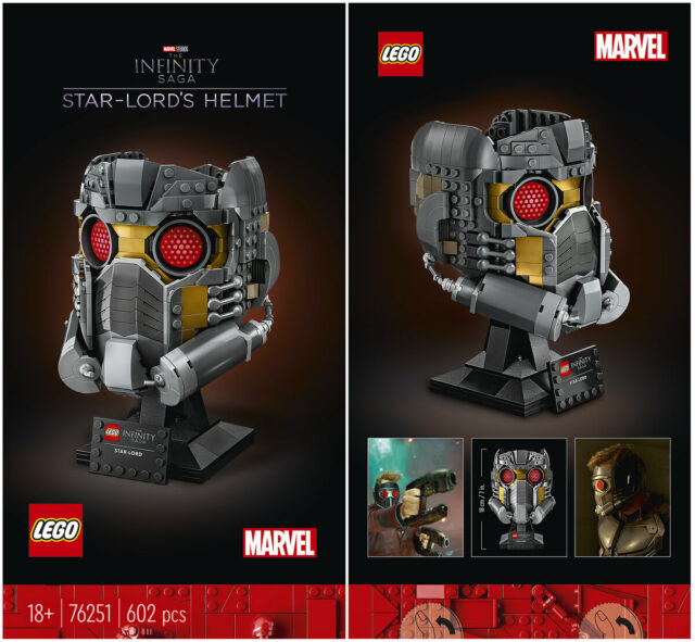 Nouveauté LEGO Marvel 76251 Star Lord's Helmet : le set est en ...