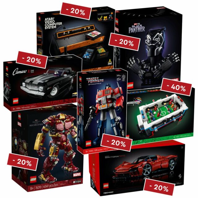 Sur le Shop LEGO : des remises immédiates sur une sélection de gros ...