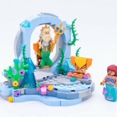 Review LEGO Disney 43225 Little Mermaid Royal Clamshell - HelloBricks