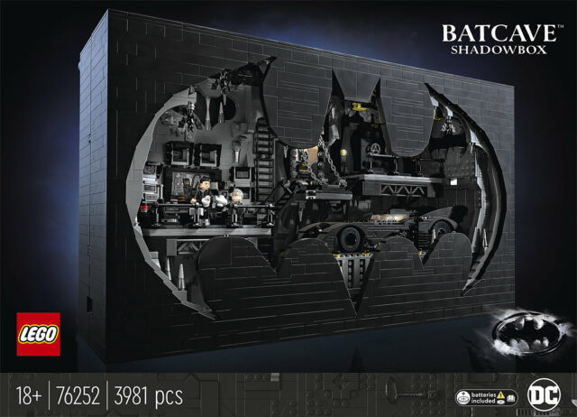 Nouveauté LEGO Batman 76252 Batcave Shadow Box : l'annonce officielle ...