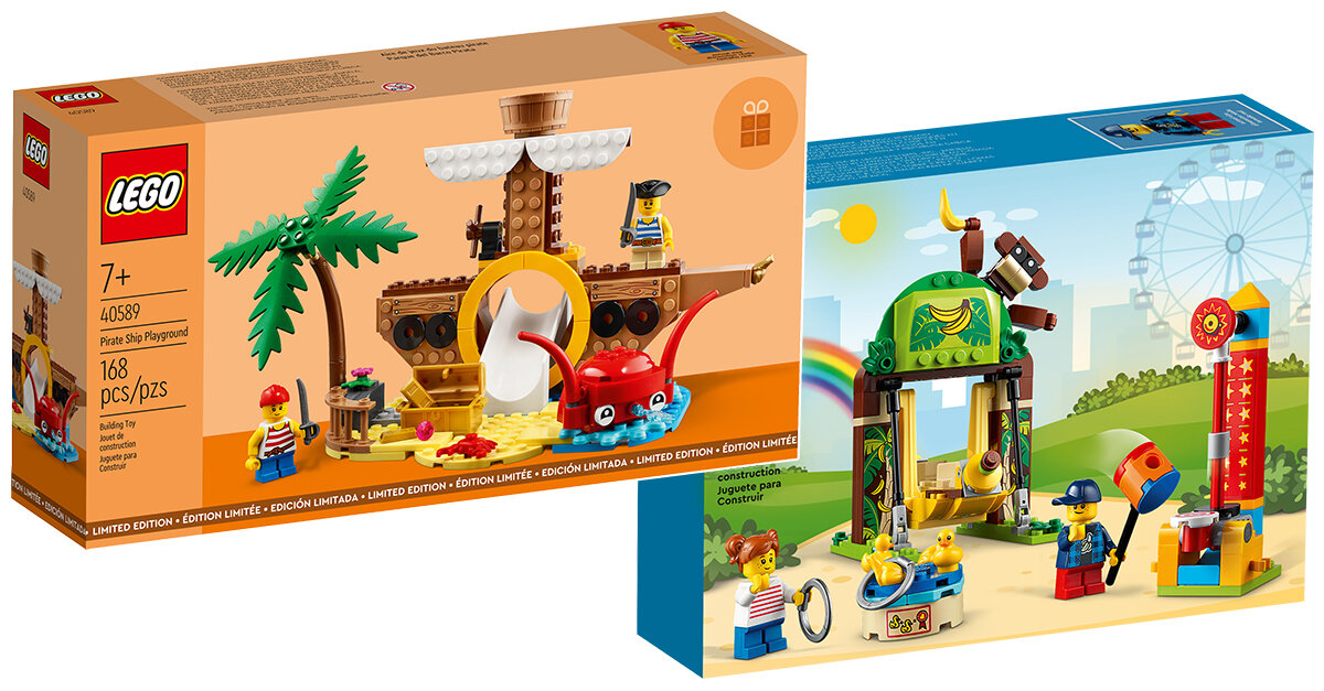 Chez LEGO : deux cadeaux à cumuler dont le 40589 Pirate Ship Playground ...