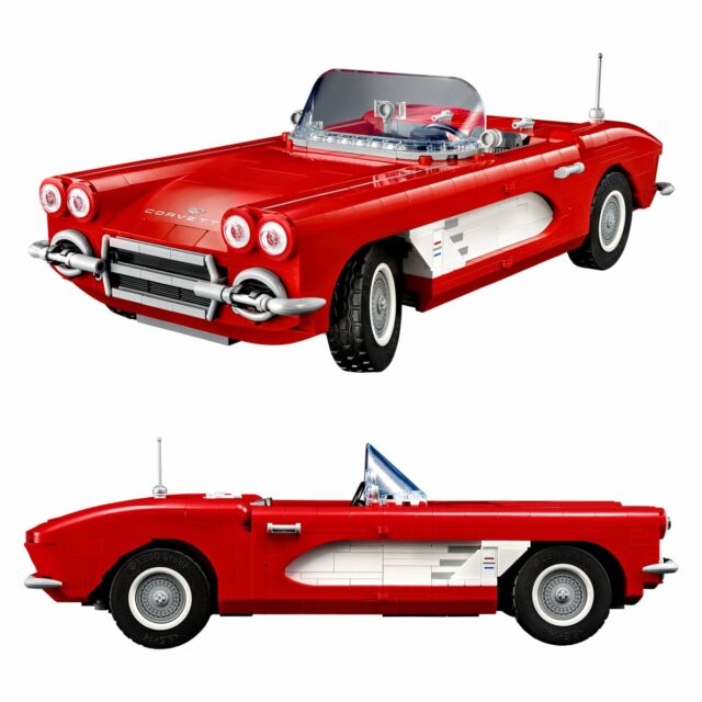Nouveauté LEGO Icons 10321 Chevrolet Corvette C1 : l'annonce officielle ...