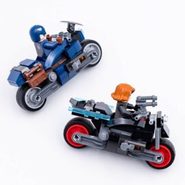 Review LEGO Marvel 76260 Black Widow & Captain America Motorcycles ...