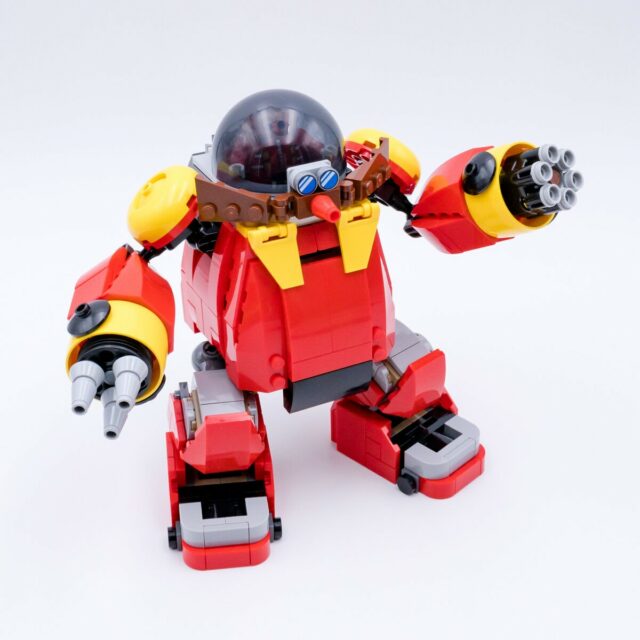 Review LEGO Sonic 76993 Sonic vs. Dr. Eggman's Death Egg Robot ...