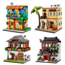 LEGO 40599 Houses of the World 4 : premier visuel officiel - HelloBricks