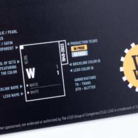 Review WLWYB Periodic Table of the LEGO Colors v3.0 - HelloBricks