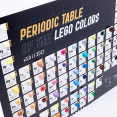 Review WLWYB Periodic Table of the LEGO Colors v3.0 - HelloBricks