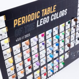 Review WLWYB Periodic Table of the LEGO Colors v3.0 - HelloBricks