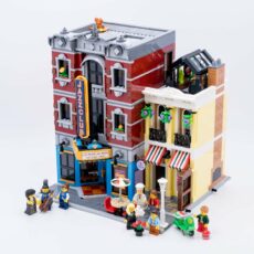 Review LEGO Icons 10312 Jazz Club (Modular 2023) - HelloBricks