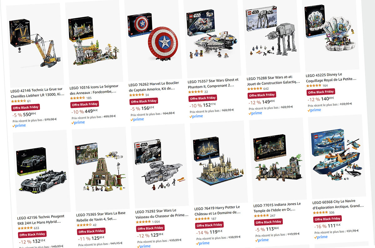 Amazon Black Friday 2023 : c'est parti ! - HelloBricks
